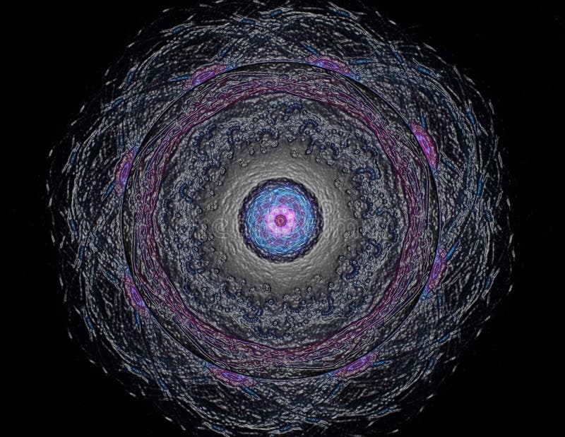 Geometry of Space Series. Visually Attractive Backdrop Made of ...