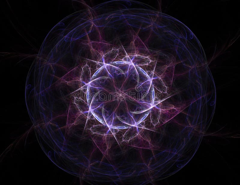 Geometry of Space Series. Visually Attractive Backdrop Made of ...