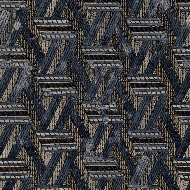 Geometry Texture Classic Modern Repeat Pattern Stock Illustration ...