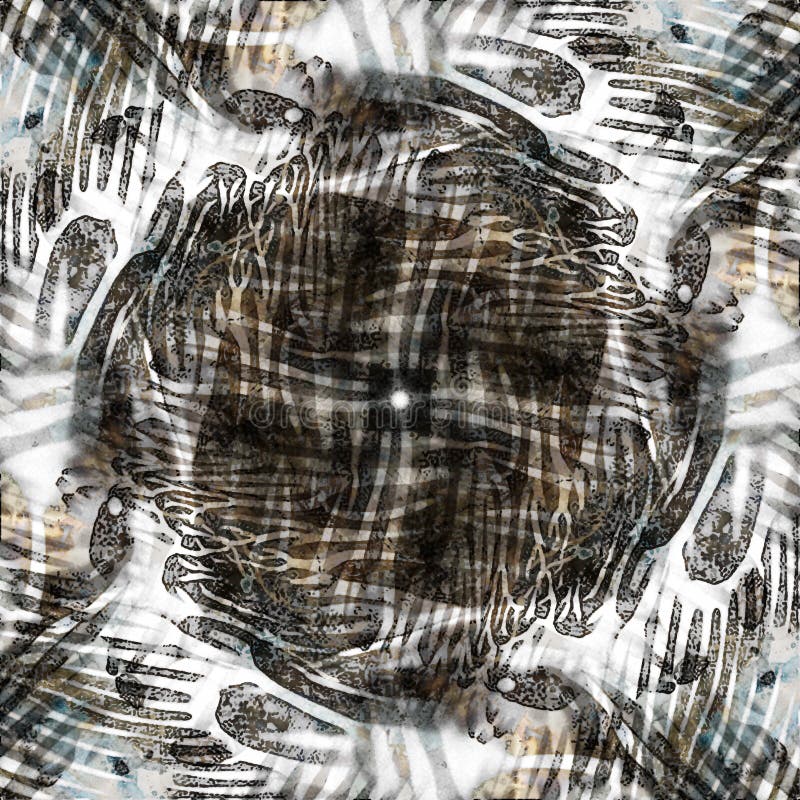 Geometry Texture Creative Repeat Modern Pattern Stock Illustration ...