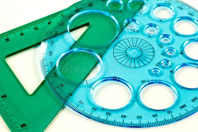 Geometry tools stock photo. Image of accurate, design - 19689410