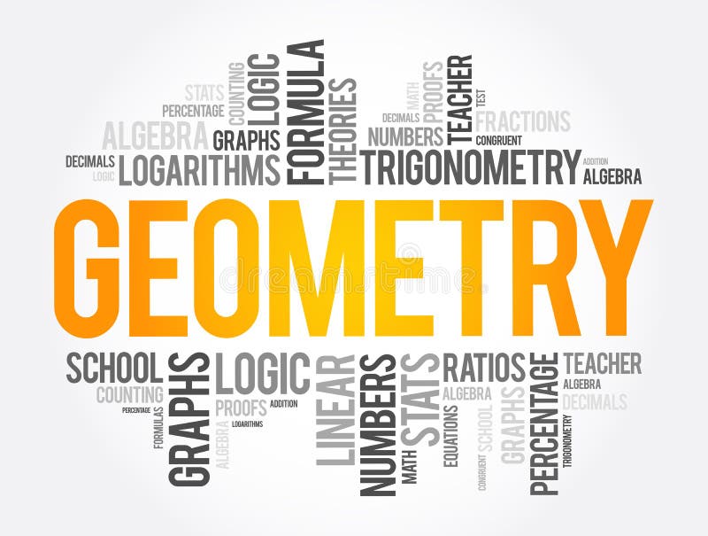 Trigonometry Word Cloud Collage Stock Illustration - Illustration of ...