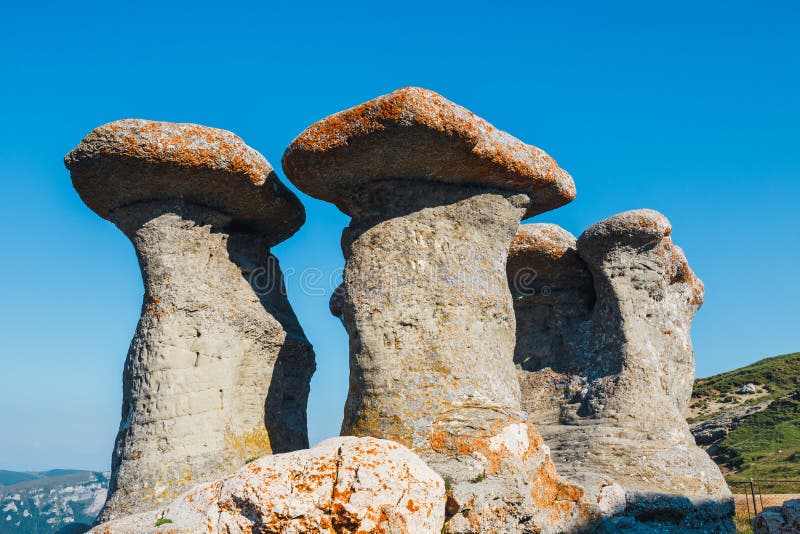 Rocky Structures in Bucegi Mountains, Romania Stock Image - Image of ...