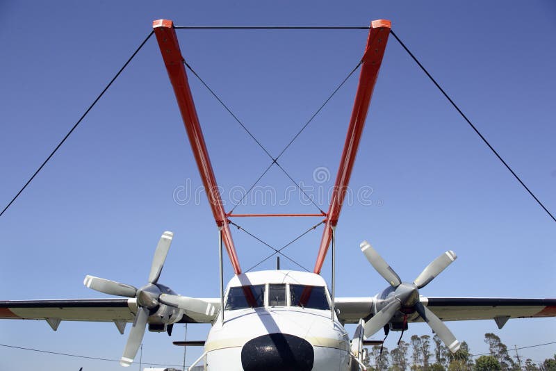 Geophysical Survey Plane stock photo. Image of technology - 10334678