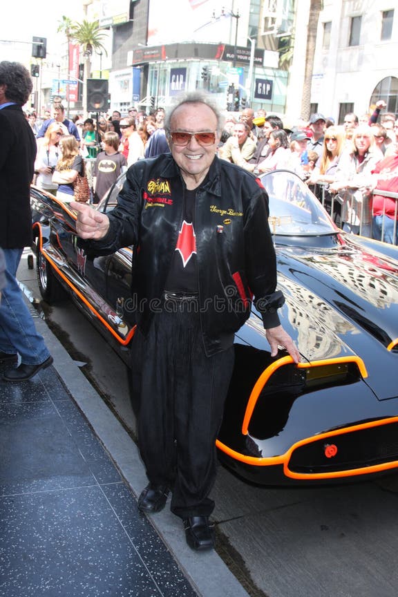 George Barris,Adam West editorial stock photo. Image of adam - 24871443