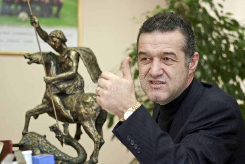 George Becali editorial photography. Image of suit, george - 28232612