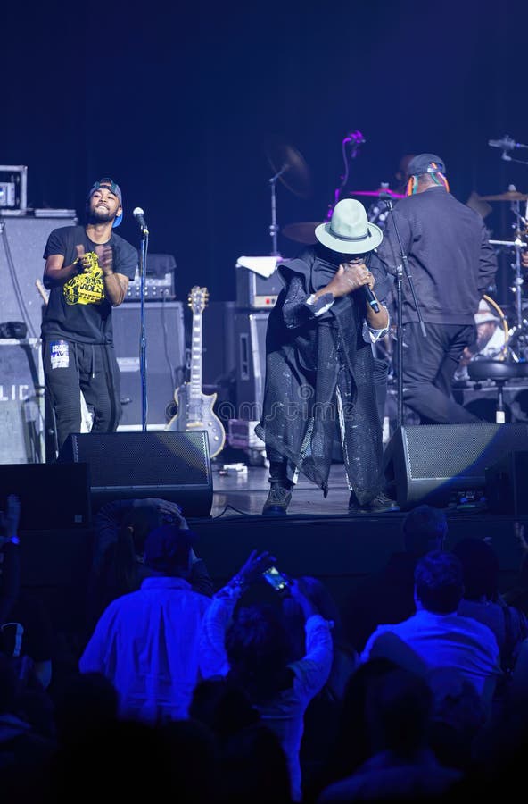 George Clinton @ Motor City Sound Board 7-25-2017 Editorial Photography ...