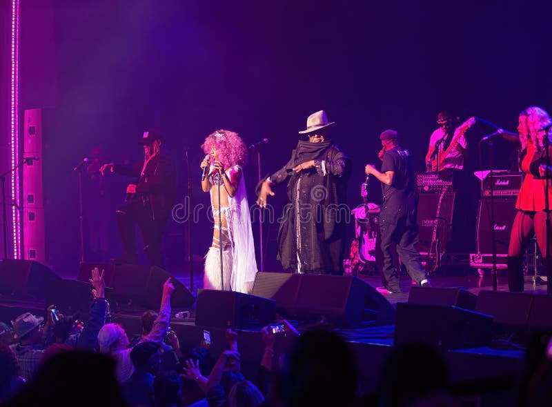 George Clinton @ Motor City Sound Board 7-25-2017 Editorial Photography ...