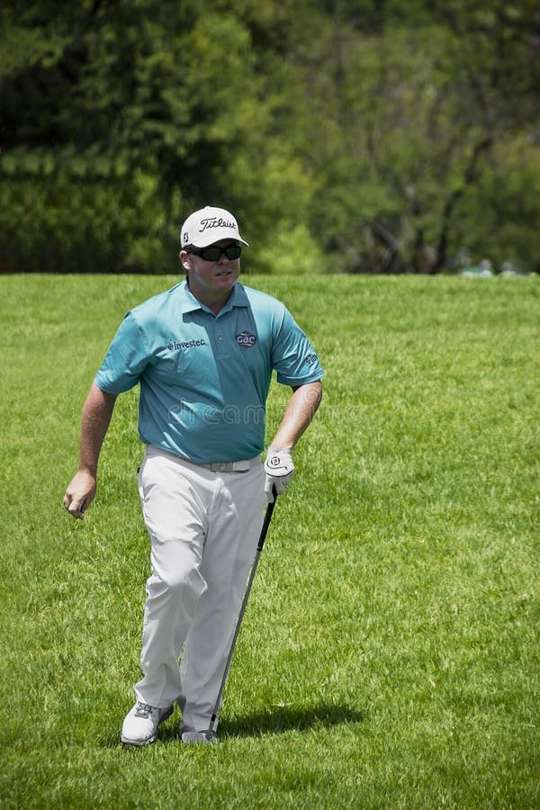 George Coetzee photo éditorial. Image du lobs, golf, trains - 50315766