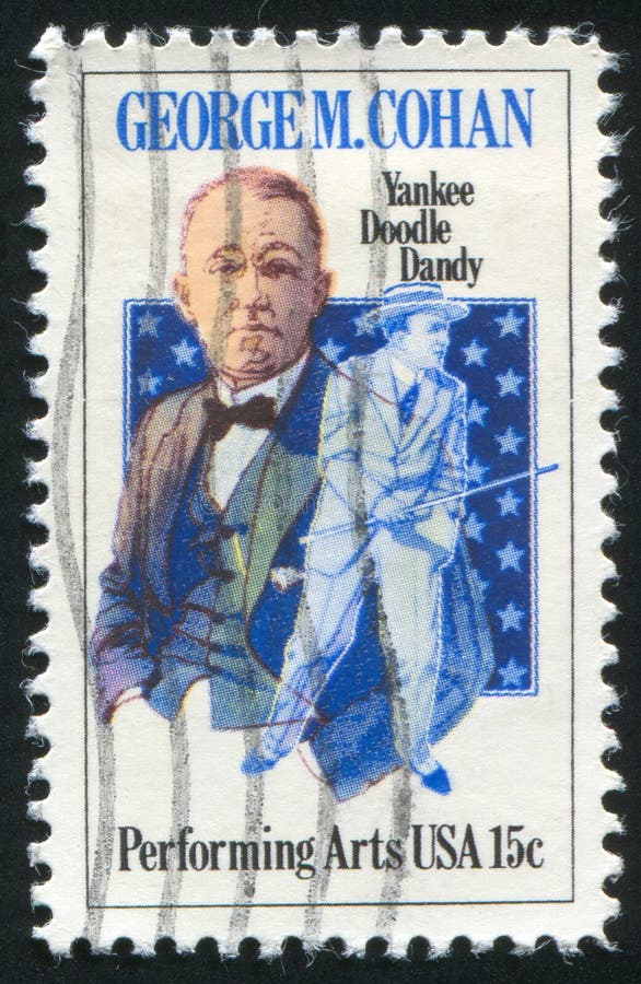 George Cohan fotografía editorial. Imagen de postal, envejecido - 93488822