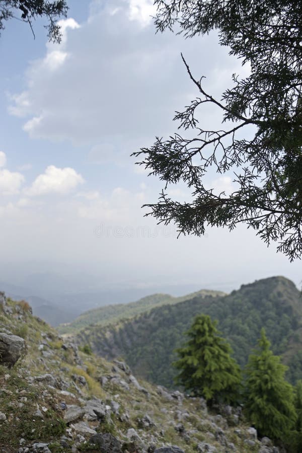 George Everest Hill Mussoorie, Uttarakhand Stock Photo - Image of ...