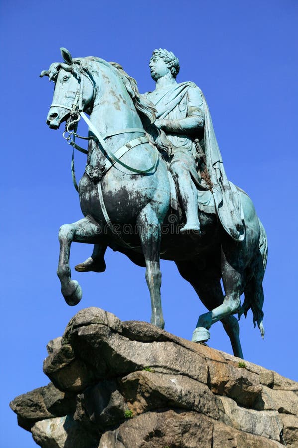 George III Statue (Copper Horse) Windsor Par Stock Image - Image of ...