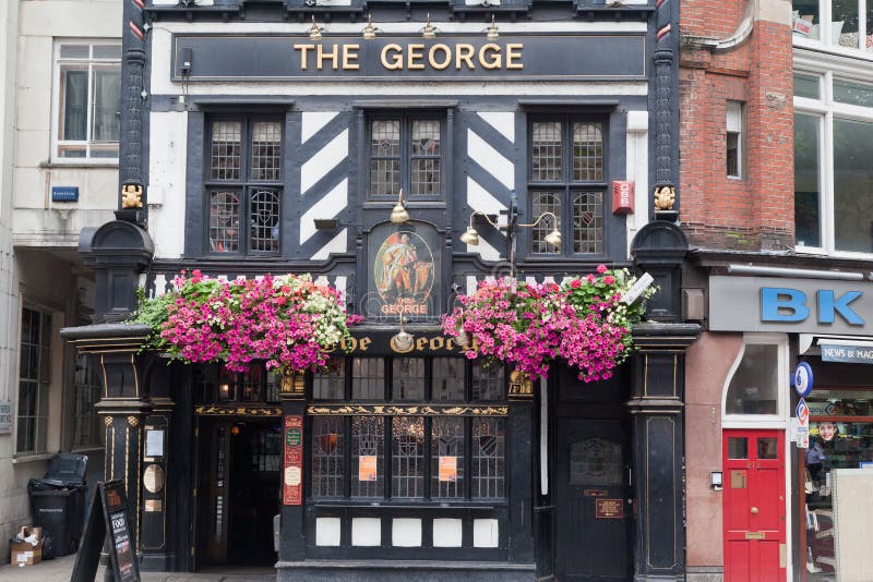 The George Pub London editorial image. Image of flowers - 22530985