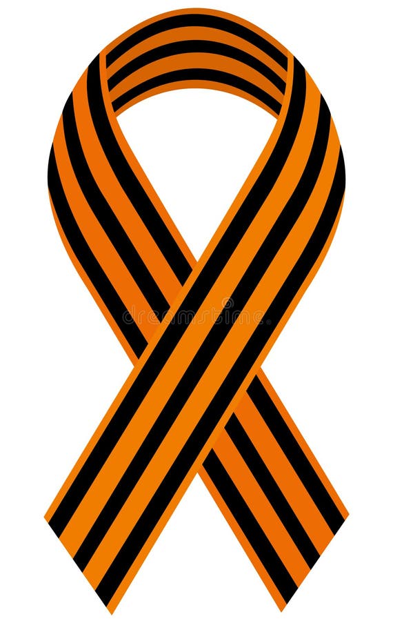 George Ribbon stock vector. Illustration of state, folk - 18253965