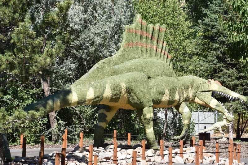 George S Eccles-Dinosaurier-Park in Ogden, Utah Redaktionelles Bild ...