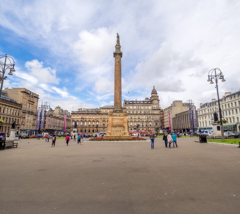 George Square, Glasgow editorial photo. Image of kingdom - 97479456