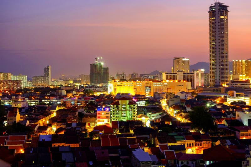 George Town stock photo. Image of town, unesco, heritage - 245789384