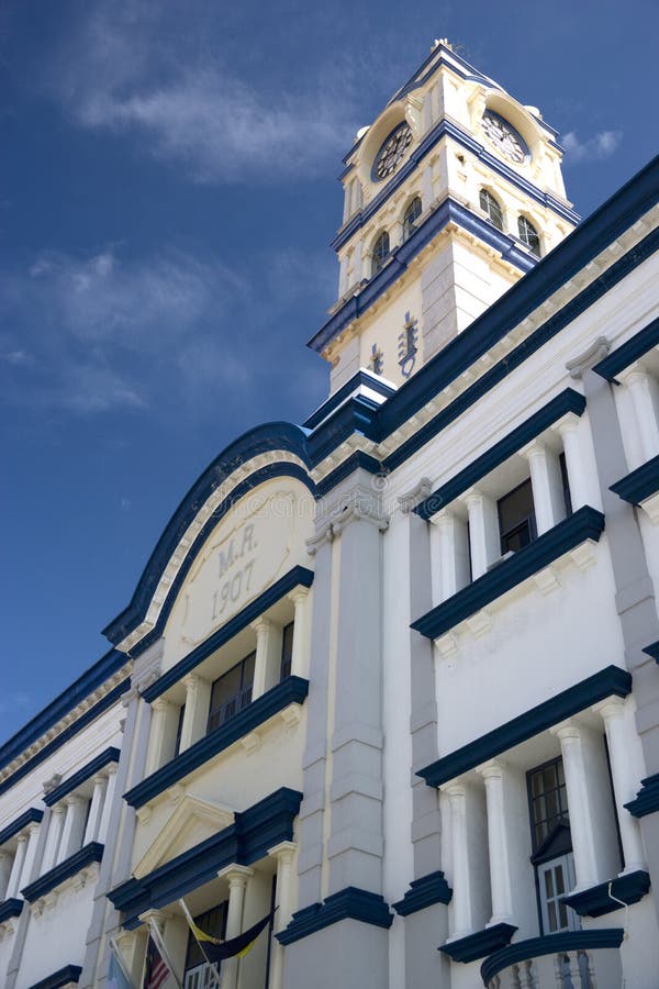 George Town Heritage Building Stock Image - Image of residential ...