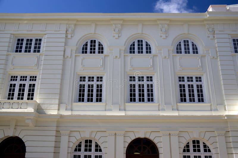 George Town Heritage Building Stock Photo - Image of vintage, site: 7293788