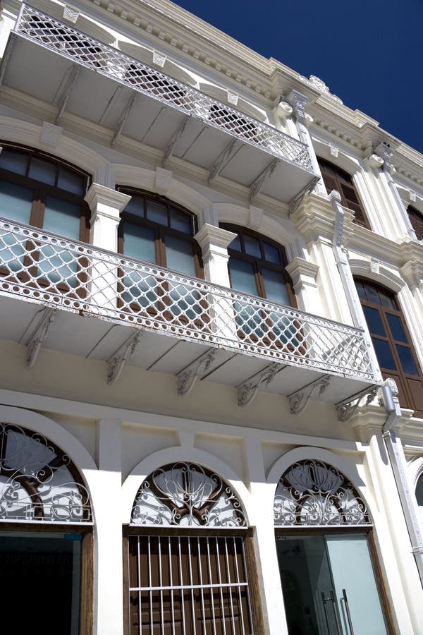 George Town Heritage Building Stock Photo - Image of houses, chinatown ...