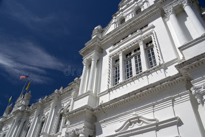 George Town Heritage Building Stock Image - Image of reside, unesco ...
