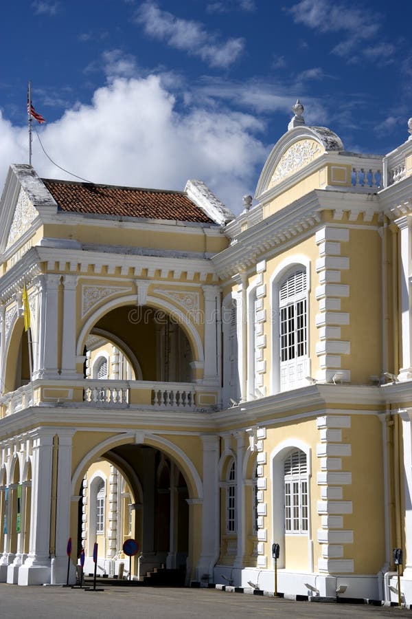 George Town Heritage Building Stock Photo - Image of site, preserve ...
