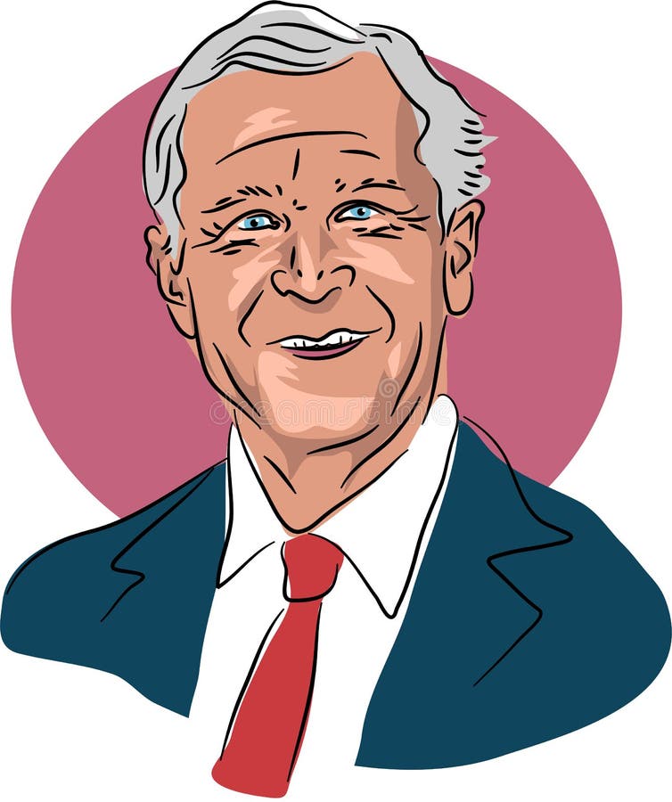 41st United States President George HW Bush Editorial Photo ...