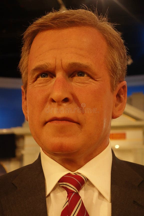 George W. Bush Wax Figure editorial stock photo. Image of figure - 37619208