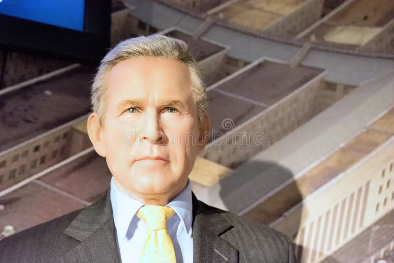 George W Chiffre De Cire De Bush Photographie éditorial - Image du ...