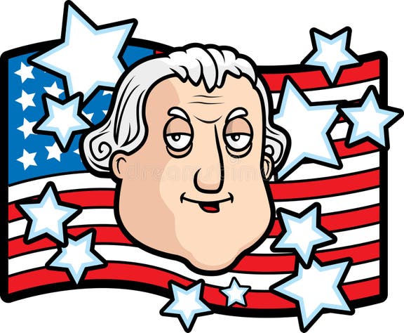 George Washington Cartoon Stock Illustrations – 172 George Washington ...