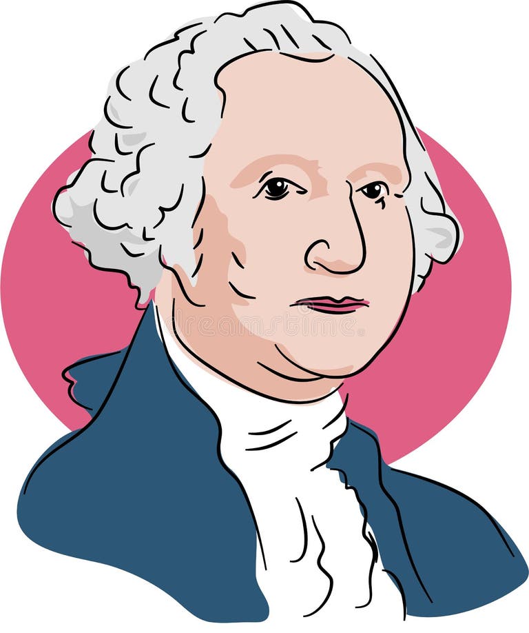 George Washington Clipart Stock Illustrations – 49 George Washington ...