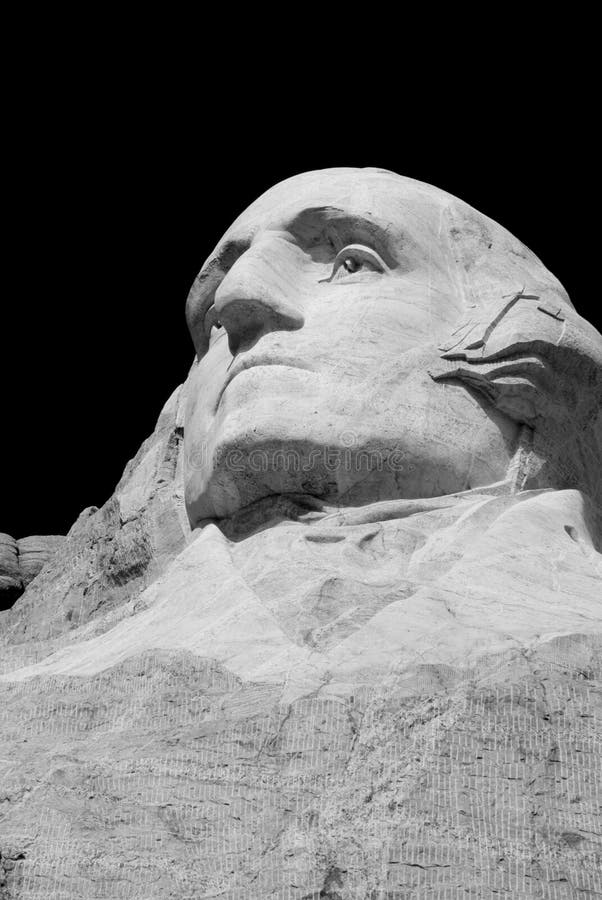 George Washington head stock image. Image of historic - 6890577