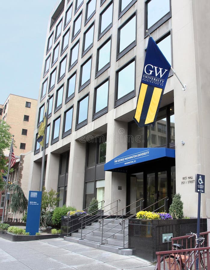 George Washington University Editorial Stock Image - Image of ...