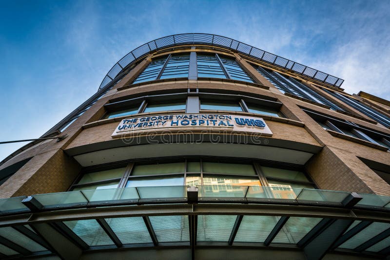 The George Washington University Hospital, in Washington, DC. Editorial ...