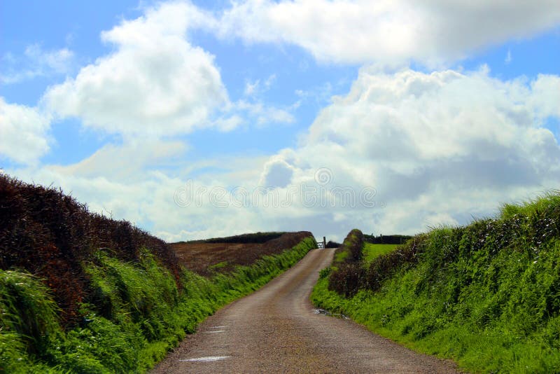 Georgeham, Devon, Inglaterra Foto de archivo - Imagen de hierba ...