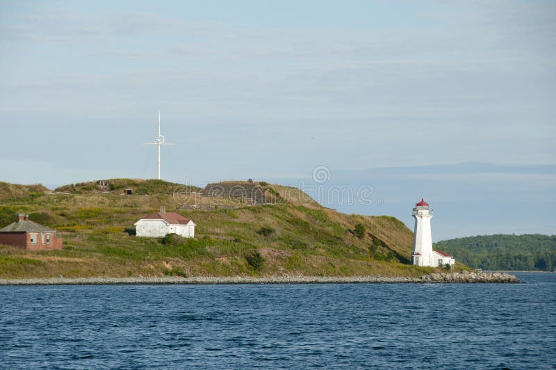 Georges Island - Halifax - Nova Scotia Stock Image - Image of ...