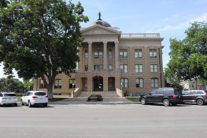 Georgetown, TX - June 7, 2023: Historic Williamson County Courthouse ...