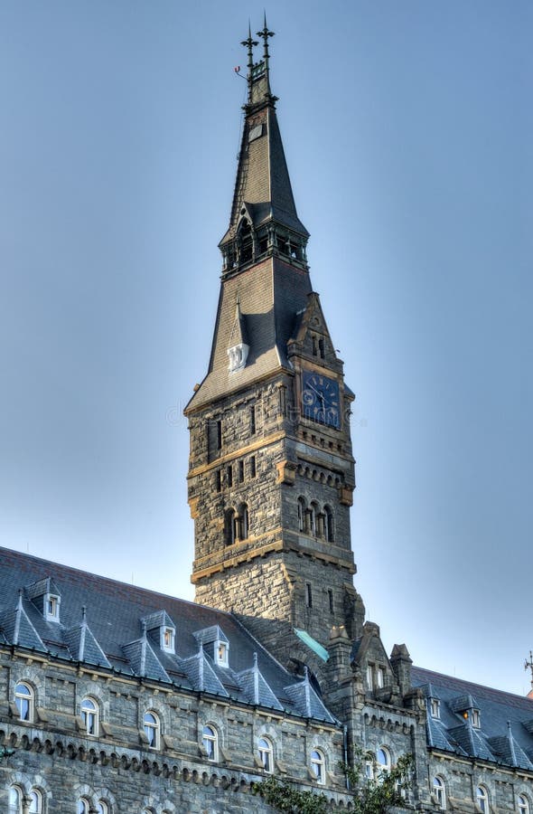 Georgetown University - Washington, DC Stock Image - Image of college ...