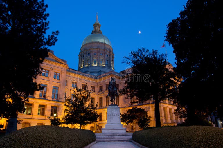 Georgia Capitol Building editorial stock photo. Image of building ...