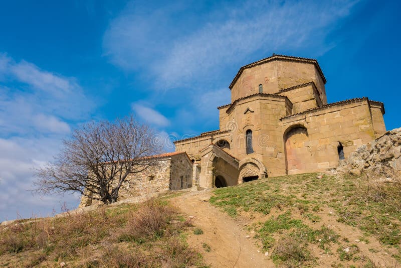 Georgia of the Churches Jvari Monastery Stock Image - Image of religion ...