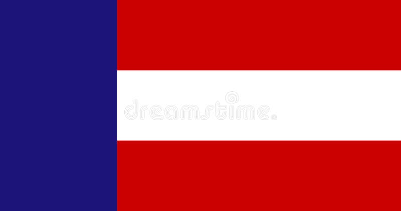 Georgia (1879-1902) Flag Vector Illustration Premium Quality Stock ...
