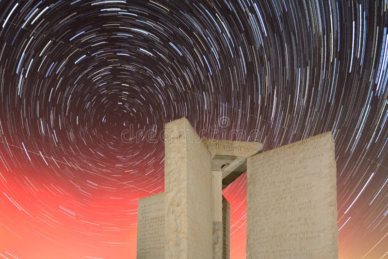 Georgia Guidestones stock photo. Image of super, henge - 21761278