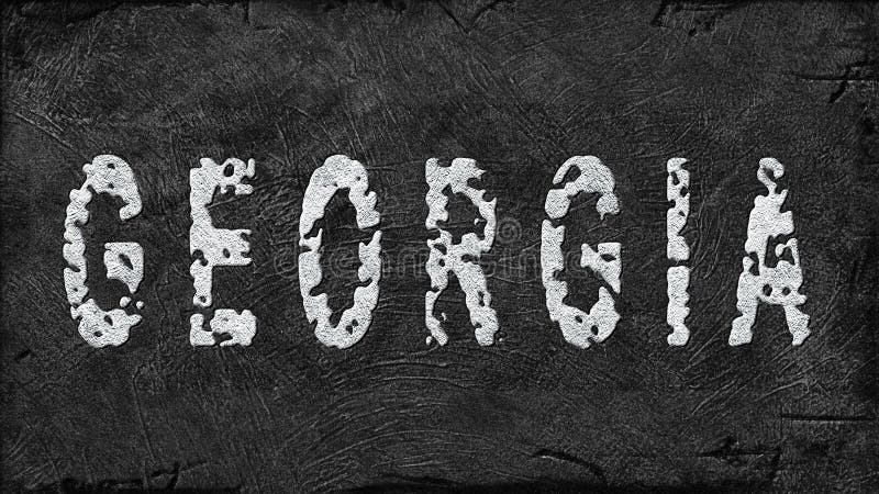 Georgia Lithium Extraction, Modern Mining Concept Stock Illustration ...