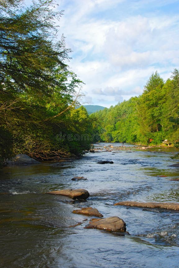 Georgia river stock photo. Image of stone, outdoor, rock - 15399800
