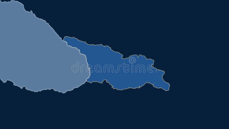 Georgia - Solid. Composition Stock Illustration - Illustration of ...