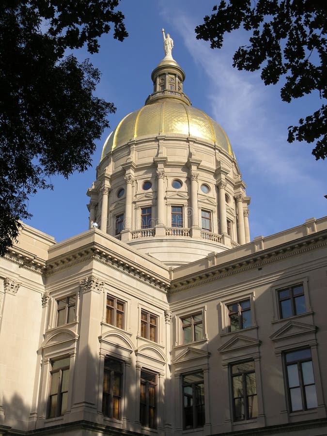 Georgia State Capitol 1 stock photo. Image of monument - 1633116