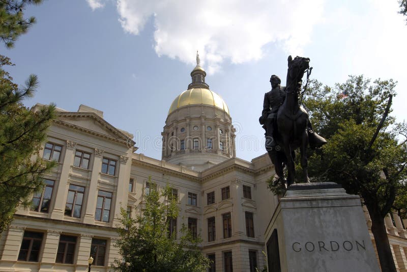 Georgia State Capitol Building, Atlanta Stock Photo - Image of atlanta ...