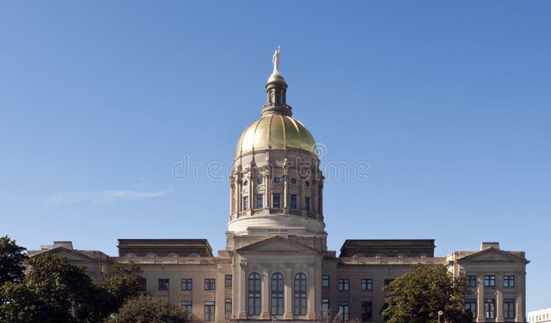 Georgia State Capitol Building Stock Photo - Image of capitol, georgia ...