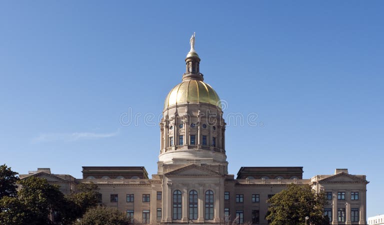 Georgia State Capitol Building Stock Photo - Image of capitol, georgia ...