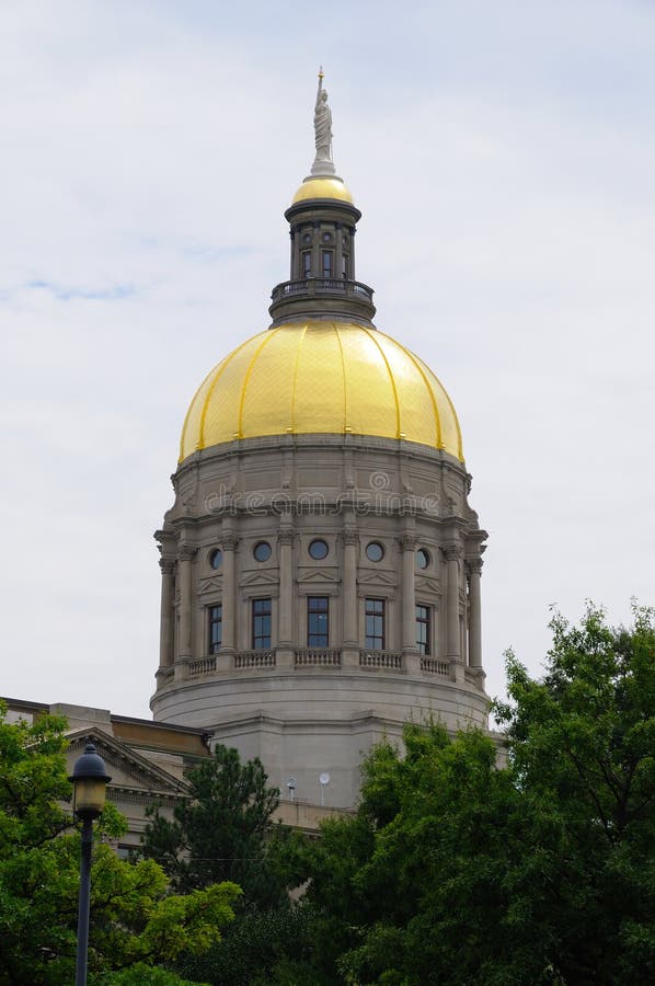 Georgia State Capitol Building in Atlanta, Georgia. Stock Image - Image ...